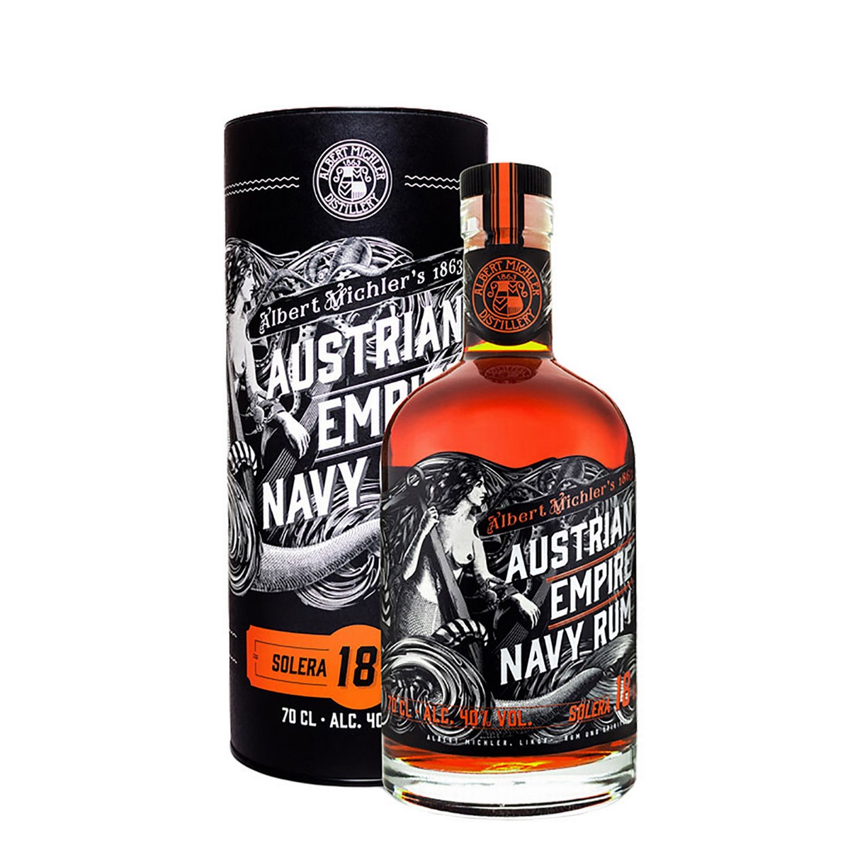 Rum Austrian Empire Navy Solera 18 0.7 l | Warehouse #1