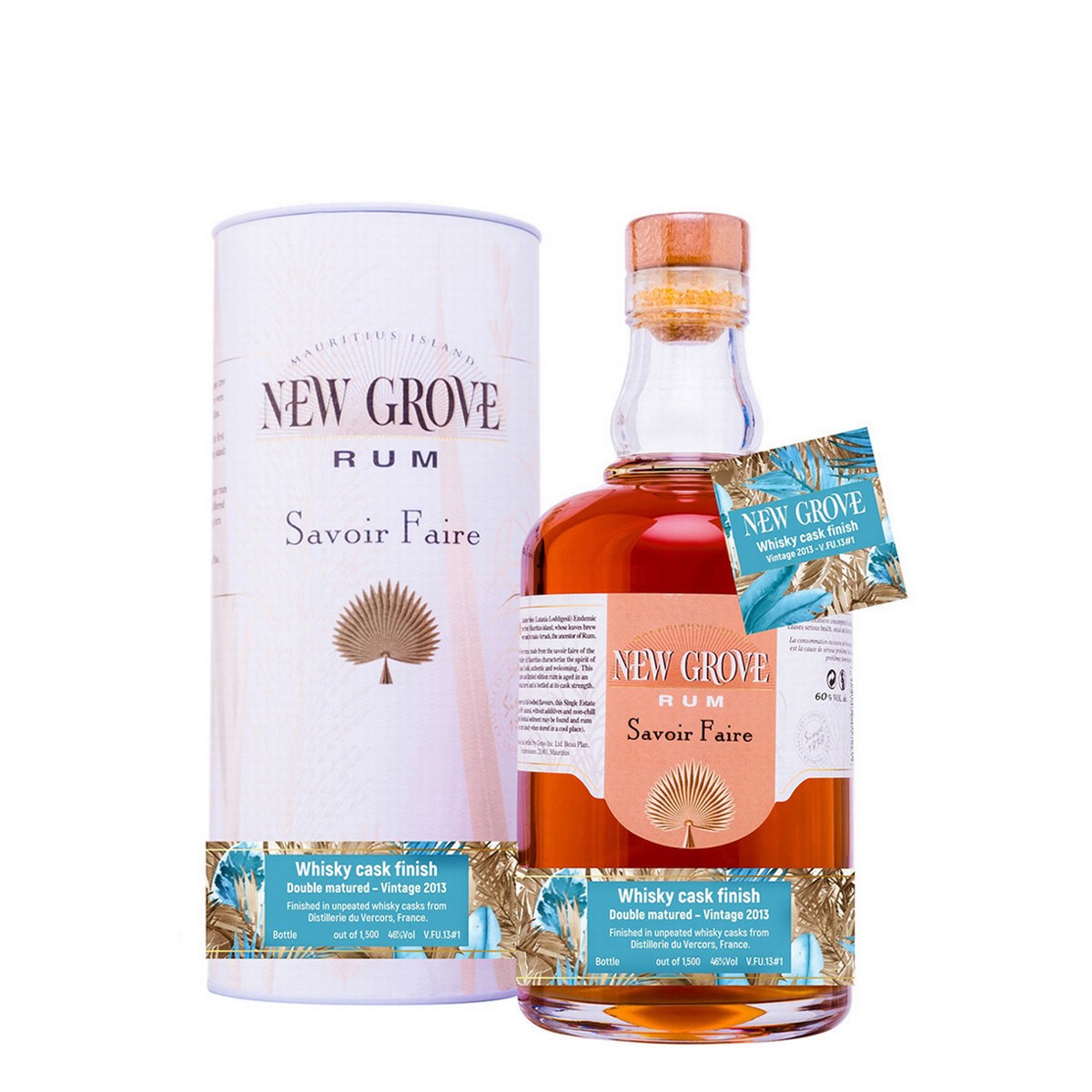 Rum New Grove Savoir Faire 2013 Vercors Whisky Finish 0.7 l skladem ...