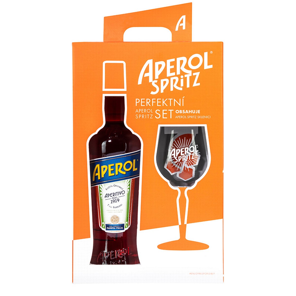 Likér Aperol Gift Box 0.7 l skladem | Warehouse #1