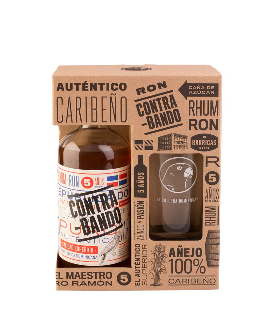 Rum Contrabando Gift Box 0.7 l skladem | Warehouse #1