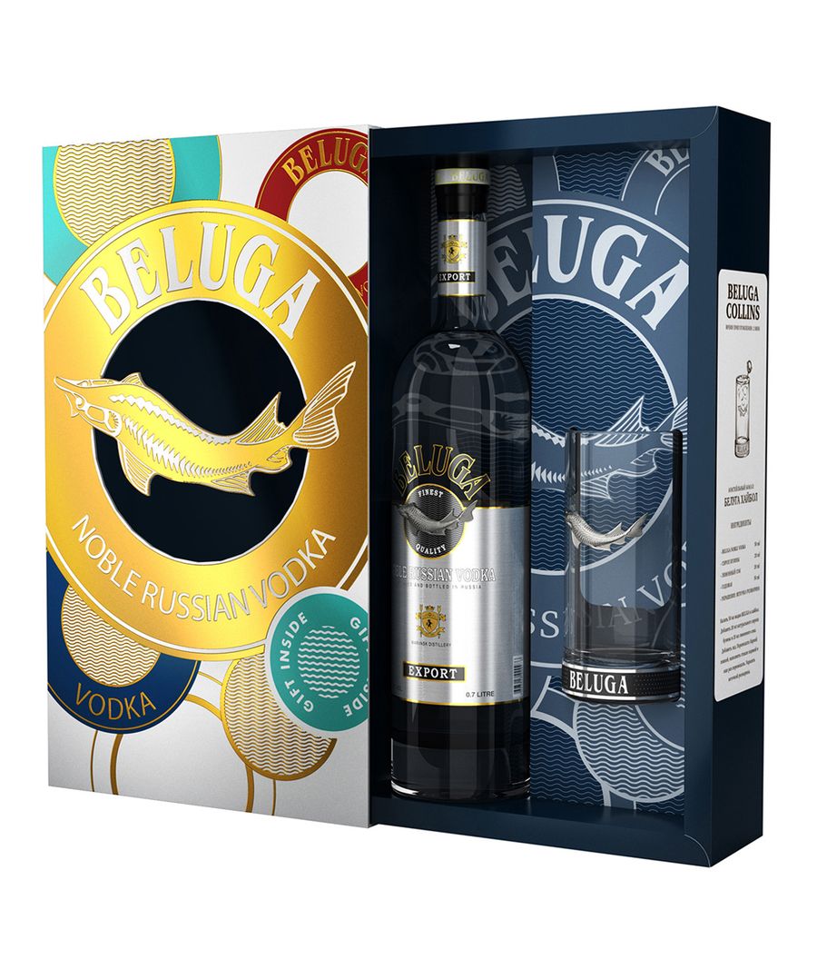 Vodka Beluga Noble Highball Gift Box 0.7 l | Warehouse #1