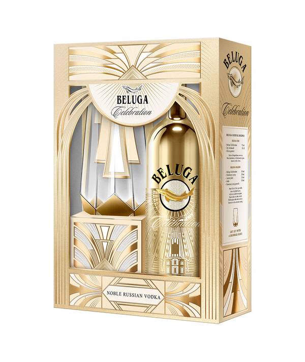Vodka Beluga Noble Celebration Highball Gift Box 0.7 l | Warehouse #1