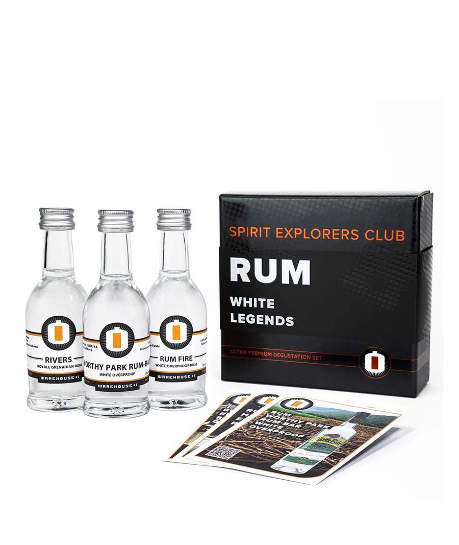 Rum Spirit Explorers Club White Legends Mini Pack 0.12 l skladem ...
