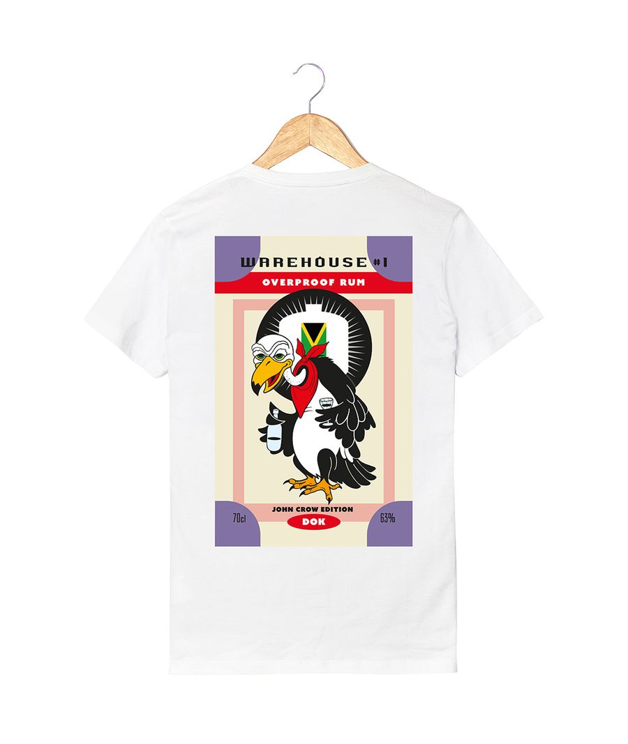 Warehouse #1 Tričko John Crow Bílé L skladem | Warehouse #1