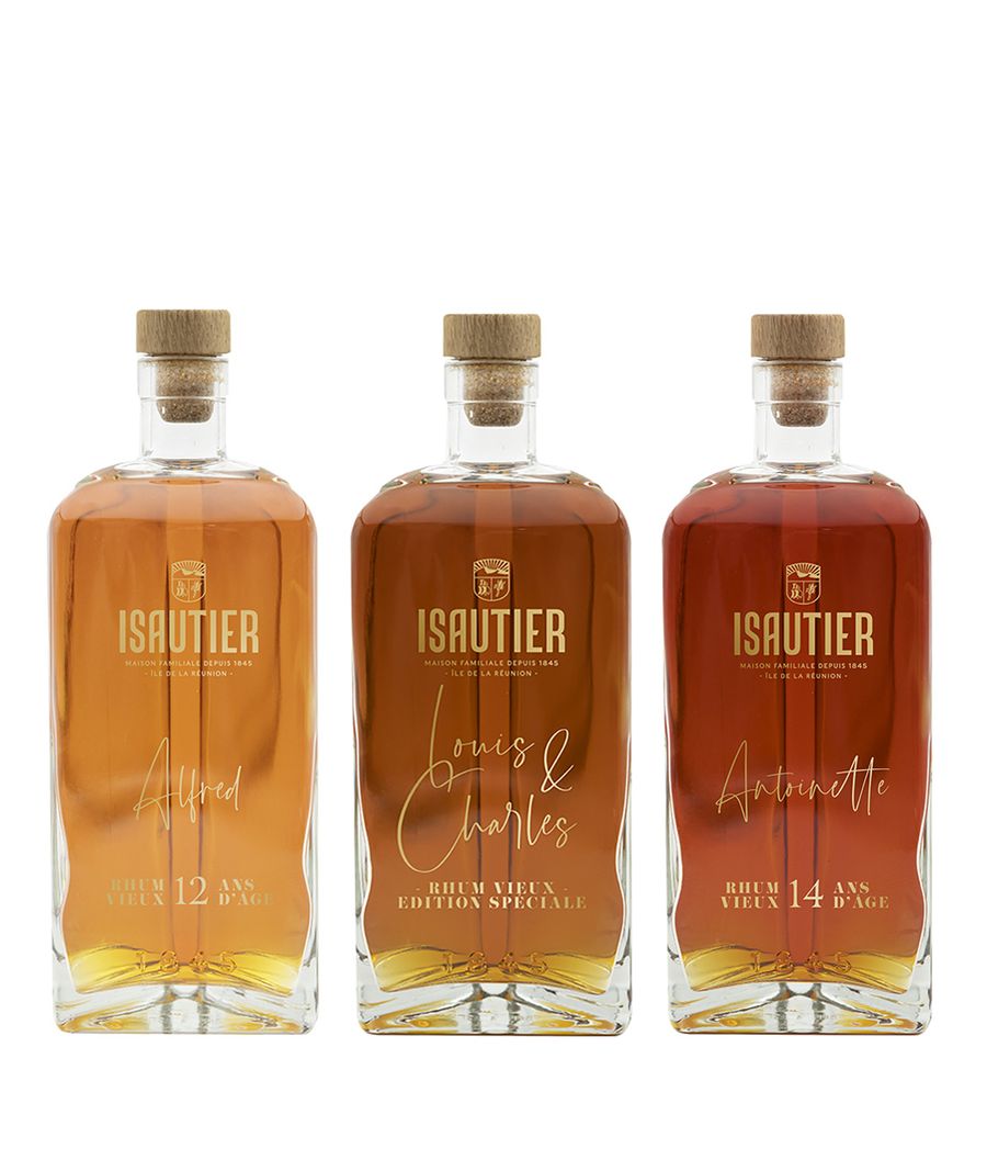 Rum Isautier multi set = Louis & Charles + Alfred + Antoinette 2.1 l ...