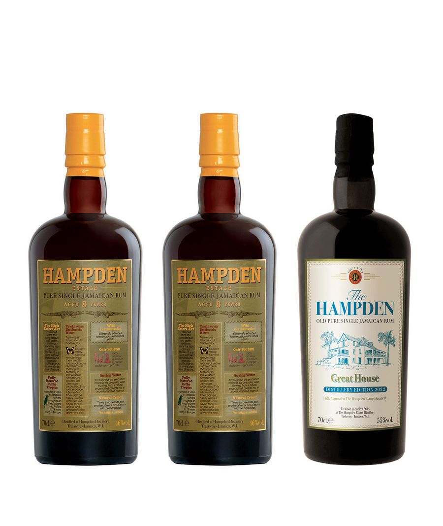 Rum Hampden Estate multi set = 1x Great House Distillery Edition 2022 ...