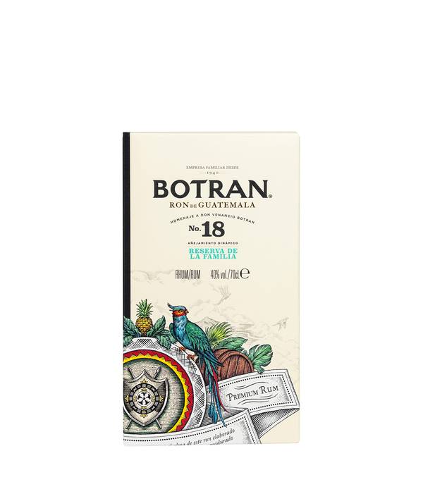 Rum Botran No. 18 Reserva de la Familia Box 0.7 l skladem | Warehouse #1