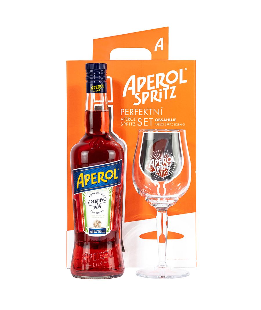 Likér Aperol Gift Box 0.7 l skladem | Warehouse #1