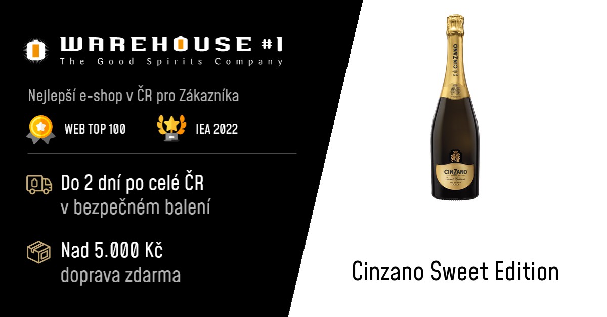 Šumivé víno Cinzano Sweet Edition 0.75 l | Warehouse #1