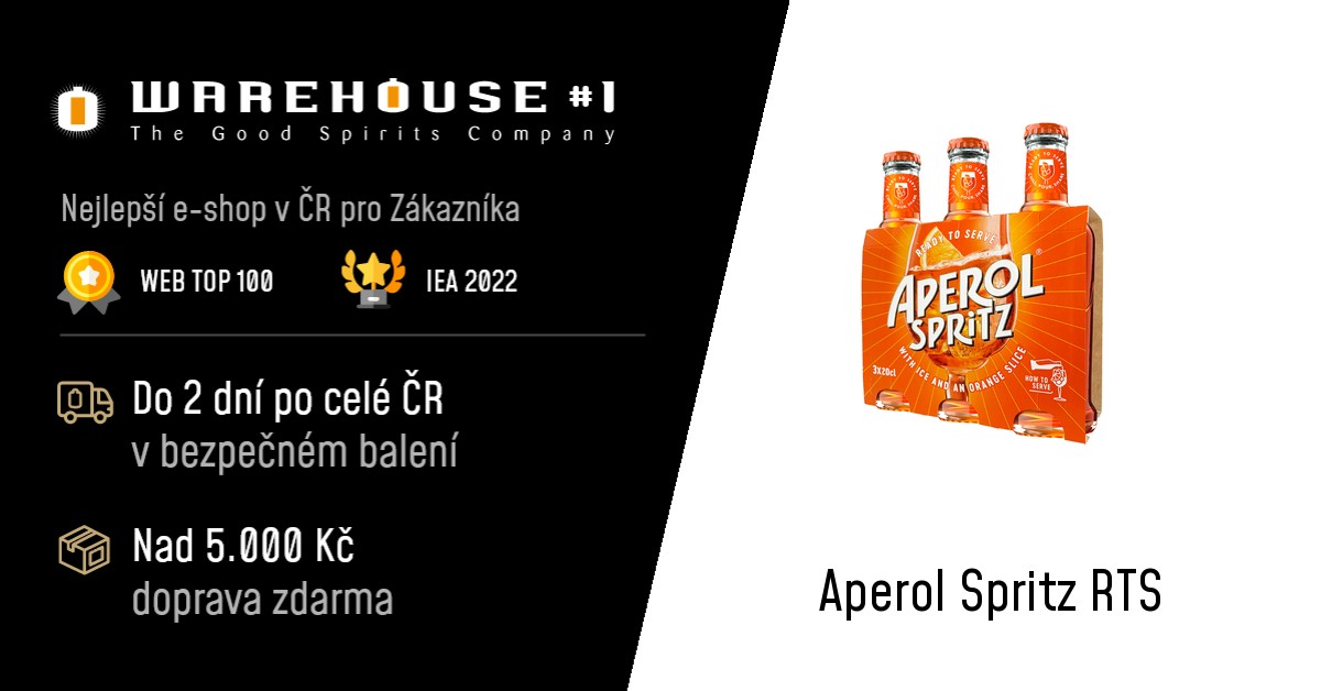 Likér Aperol Spritz RTS 0.6 l | Warehouse #1