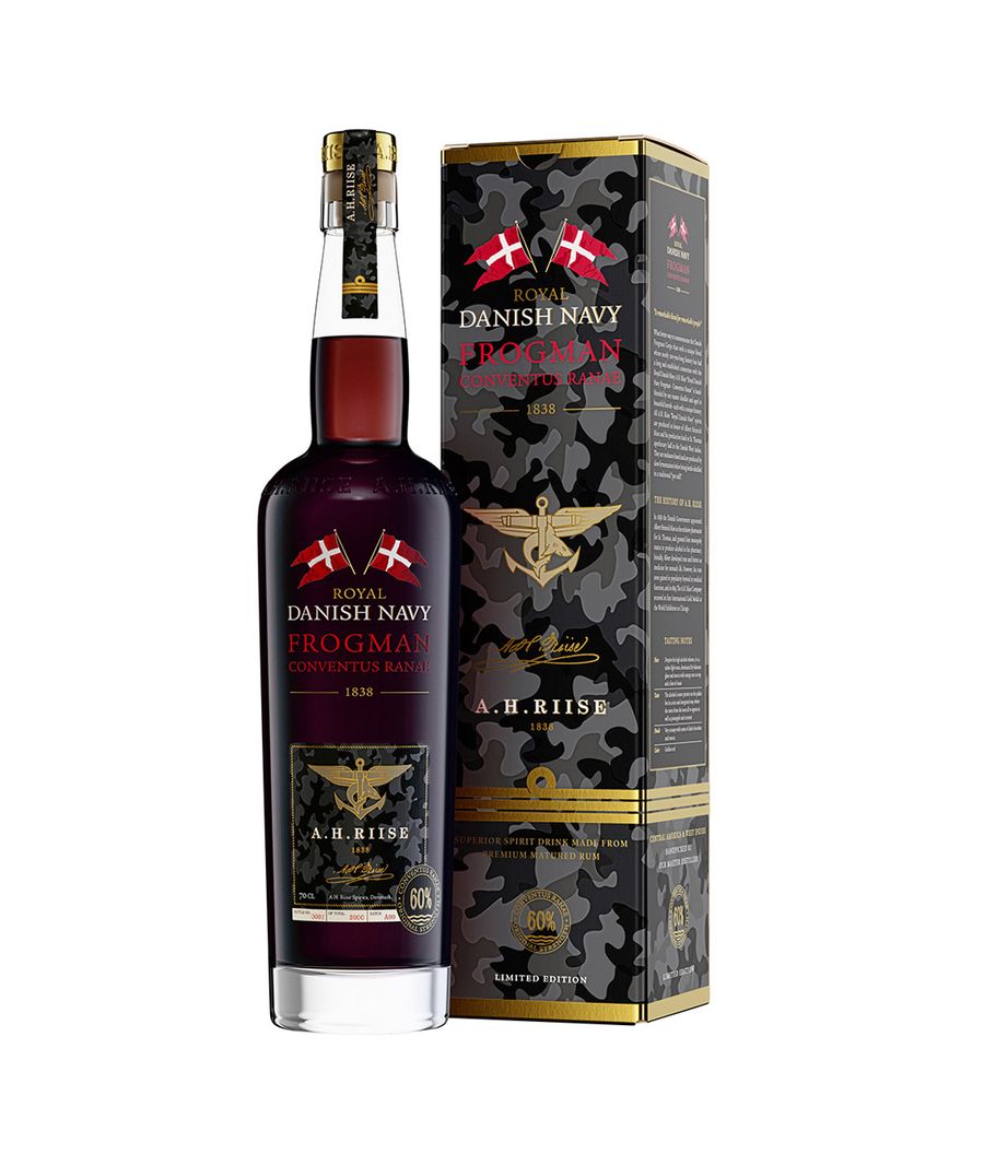 Rum Old St. Croix - A.H. Riise Royal Danish Navy Frogman Conventus ...