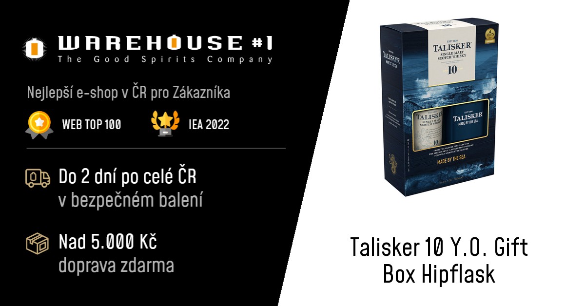 Whisky Talisker 10 Y.O. Gift Box Hipflask 0.7 l | Warehouse #1