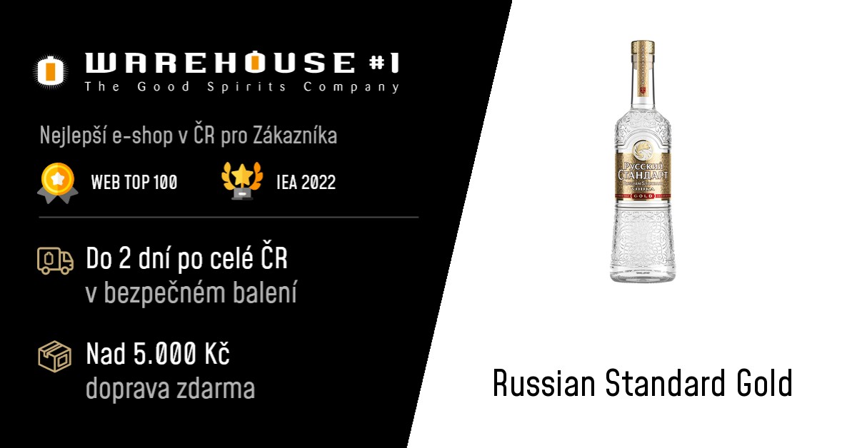 Vodka Russian Standard Gold 0.7 l | Warehouse #1
