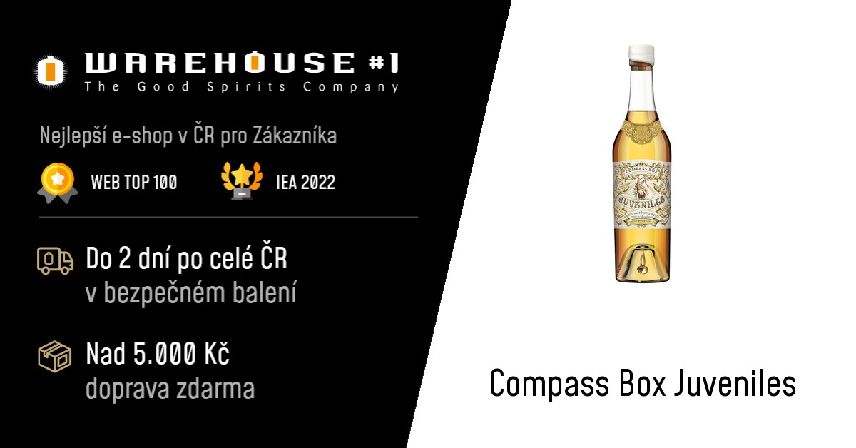 Whisky Compass Box Juveniles 0.7 l skladem | Warehouse #1