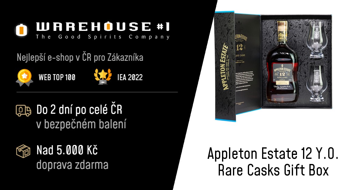 Rum Appleton Estate 12 Y.O. Rare Casks Gift Box 0.7 l | Warehouse #1
